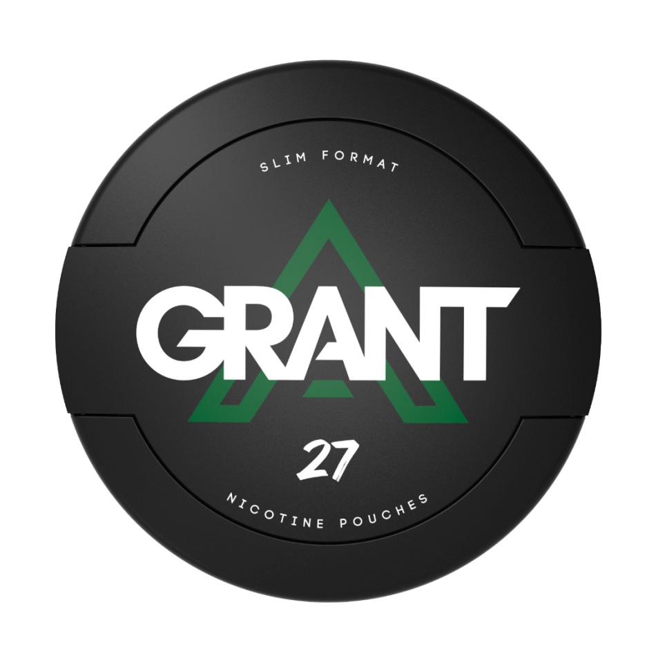 SNUS nikotiinipadjad GRANT HEMP 25mg